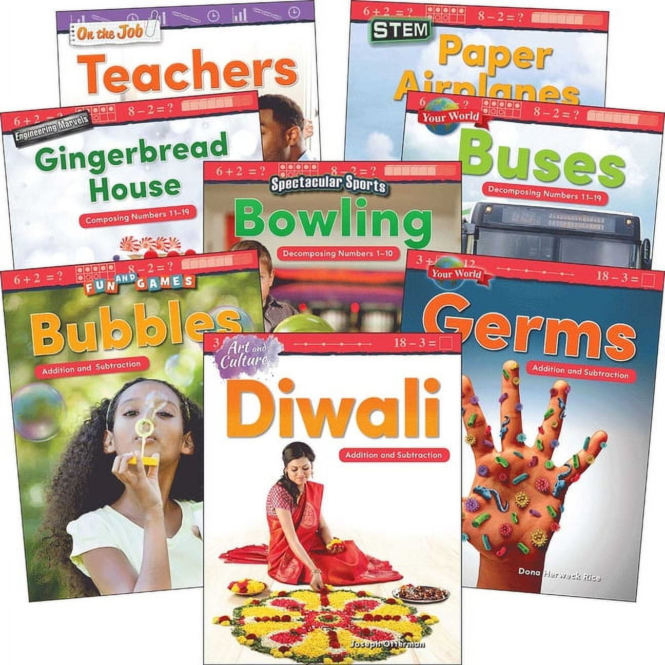 Mathematics in the Real World Number Sense & Operations: Grades K-1 (8 ...