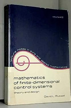 Pre-Owned Mathematics of Finite-Dimensional Control Systems : Theory ...