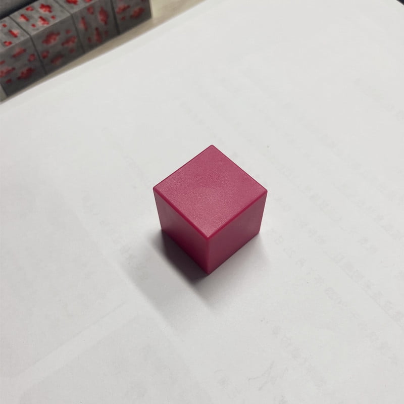 Mathematics teaching aids 2.5cm six-sided magnetic cube magnetic square ...