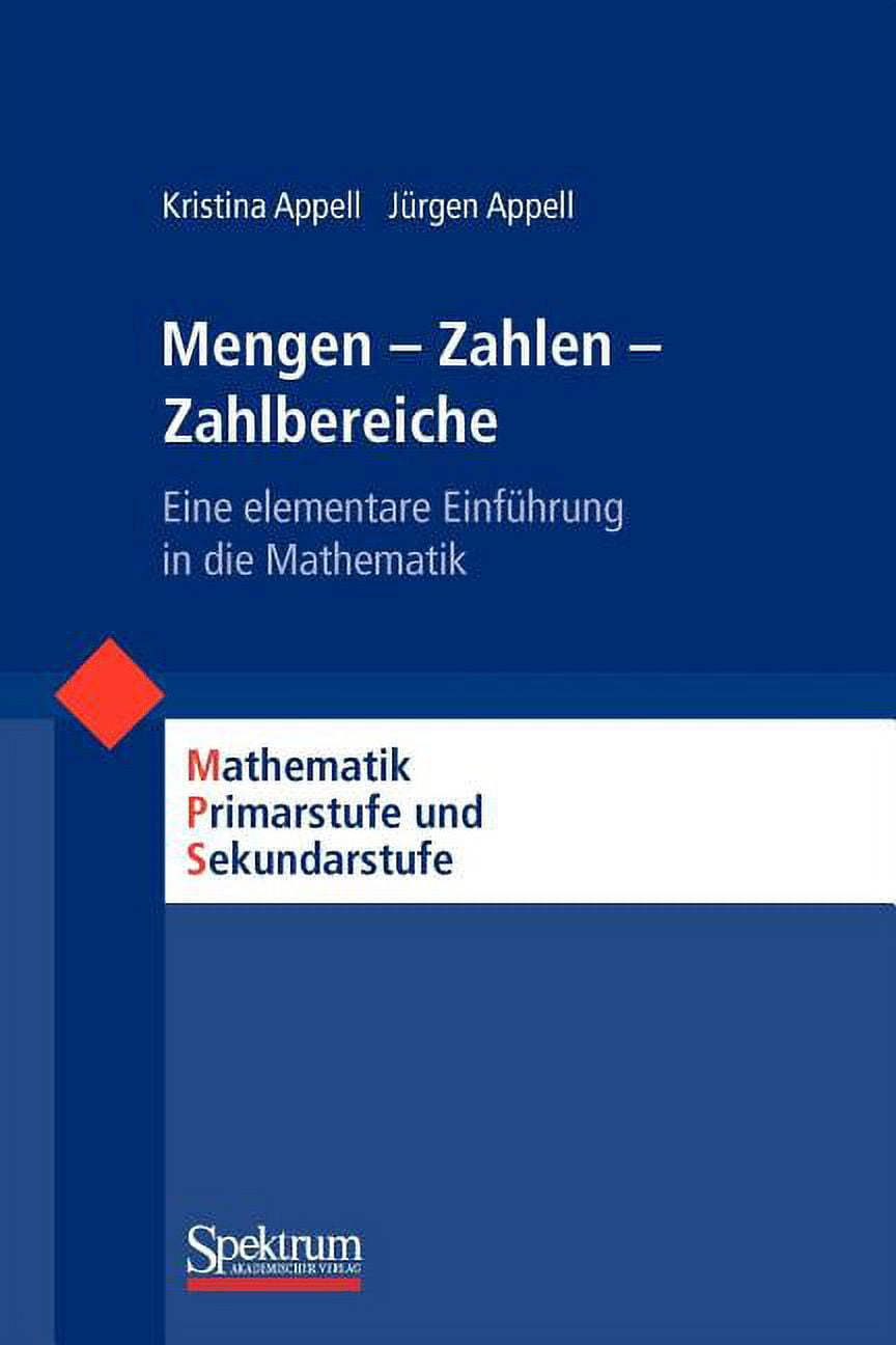 Mathematik Primarstufe Und Sekundarstufe Mengen - Zahlen - Zahlbereiche ...