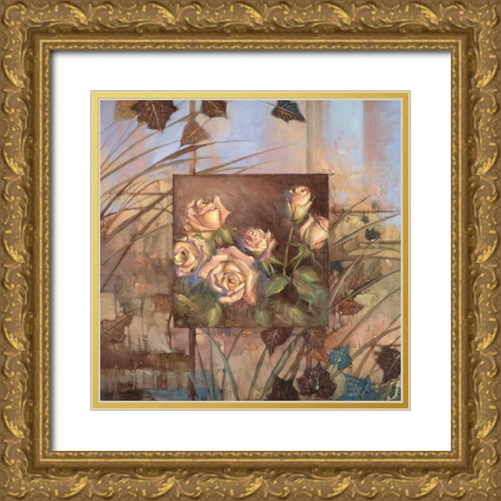 Mathenia, Paul 26x26 Gold Ornate Wood Framed with Double Matting Museum Art Print Titled ...
