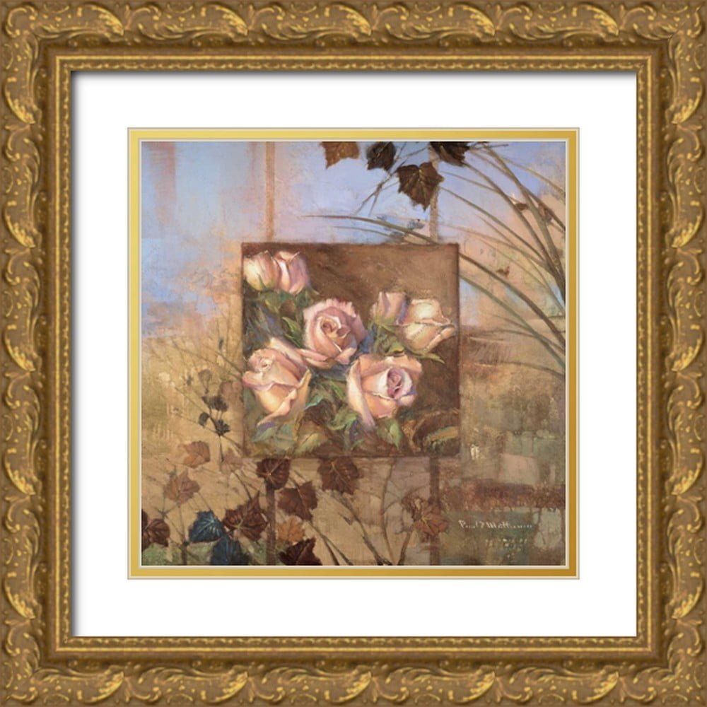 Mathenia, Paul 26x26 Gold Ornate Wood Framed with Double Matting Museum Art Print Titled ...