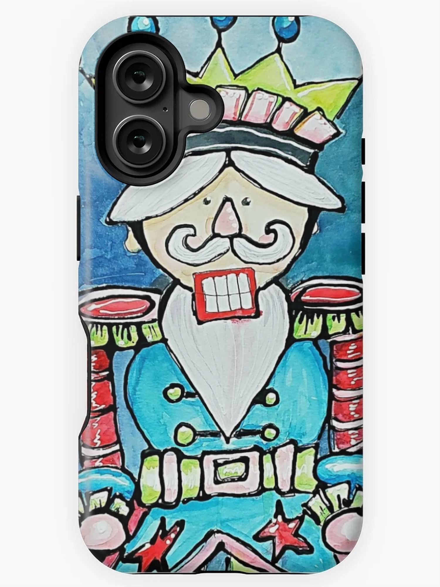 Mathew the Nutcracker iPhone Case for 11 through 16 Pro Max, Holiday ...