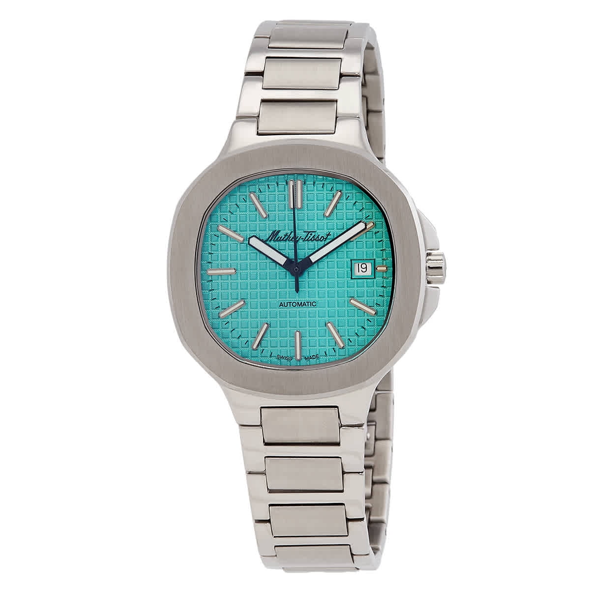 Mathey-Tissot Evasion Stainless Steel Turquoise Dial Automatic ...