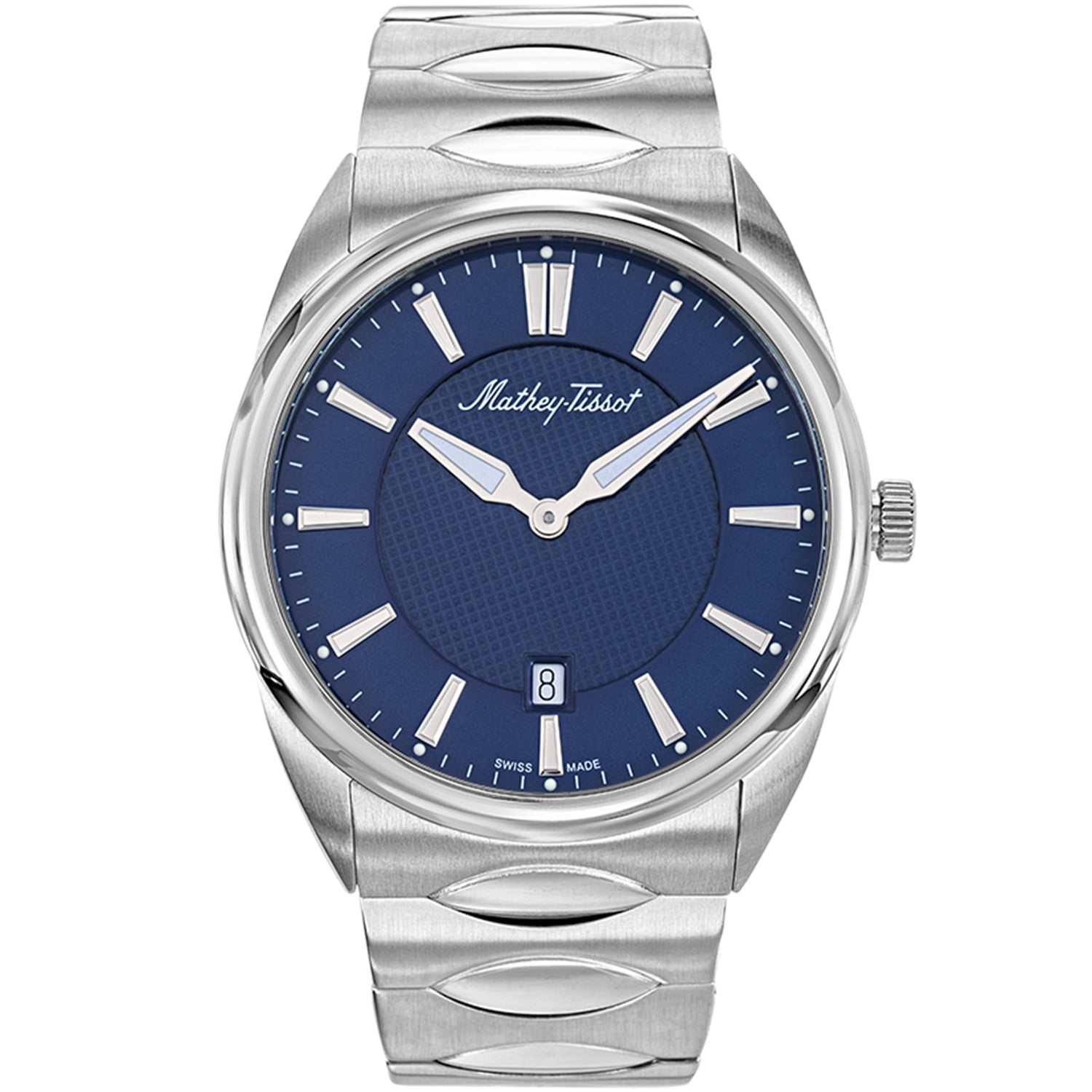Mathey Tissot Men's Classic Blue Dial Watch - H791ABU - Walmart.com