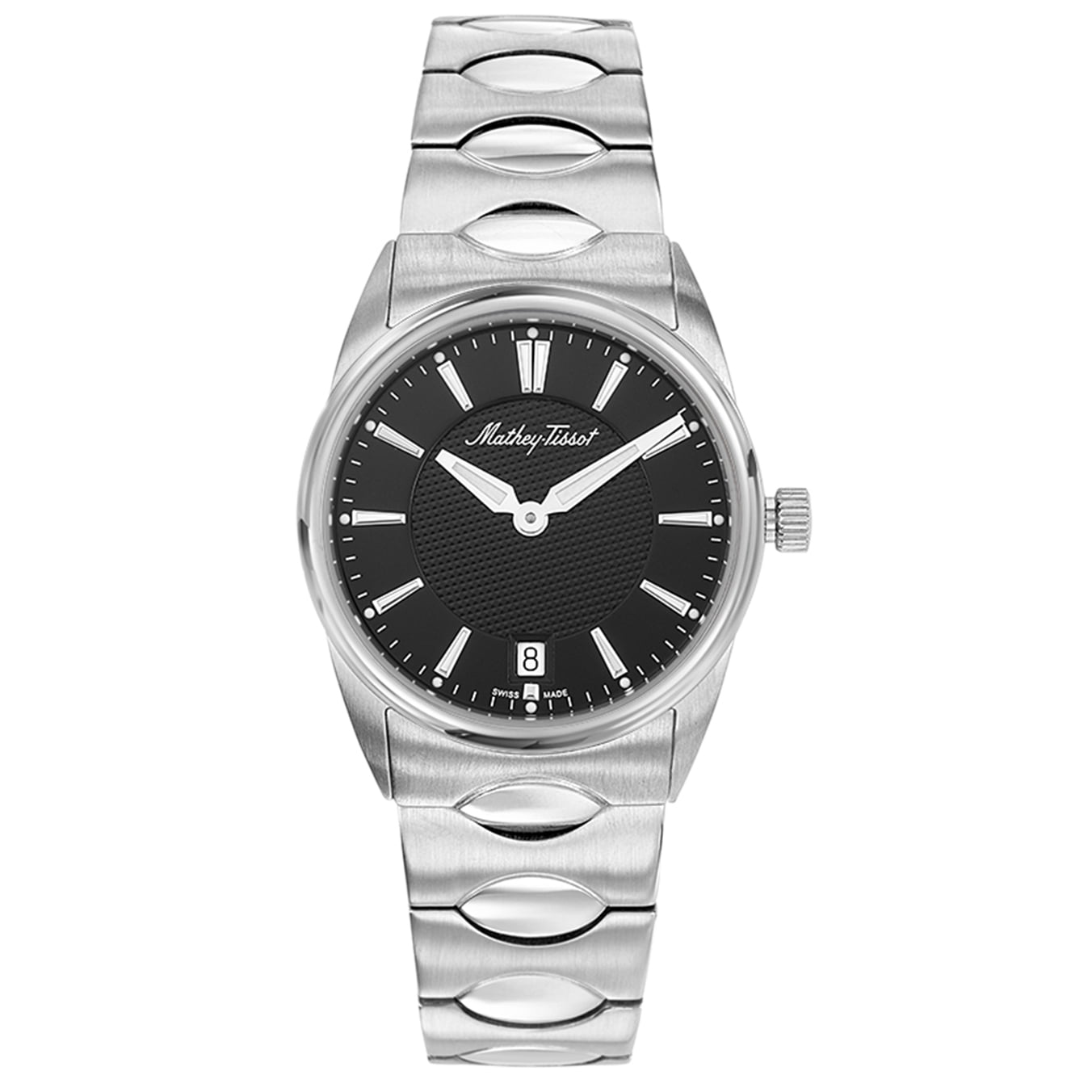 Mathey Tissot Women's Classic Black Dial Watch - D791AN - Walmart.com