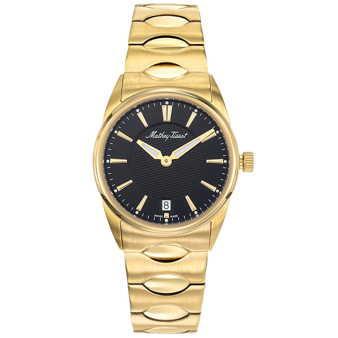 Mathey Tissot Women's Classic Black Dial Watch - D791PN - Walmart.com
