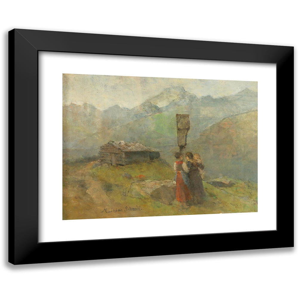 Mathias Schmid 18x14 Black Modern Framed Museum Art Print Titled ...