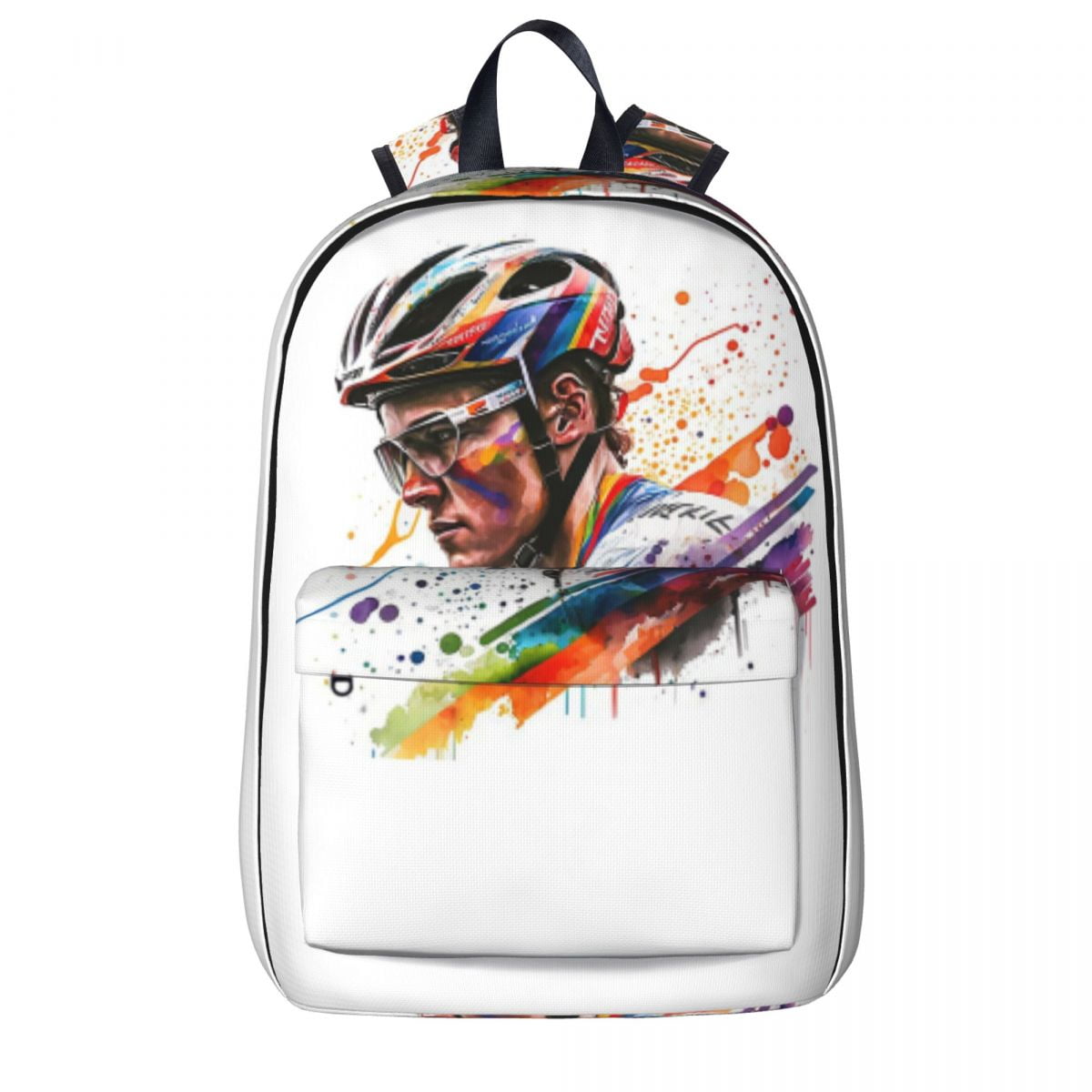 Mathieu Van Der Poel Backpacks Large Capacity Student Book bag Shoulder ...