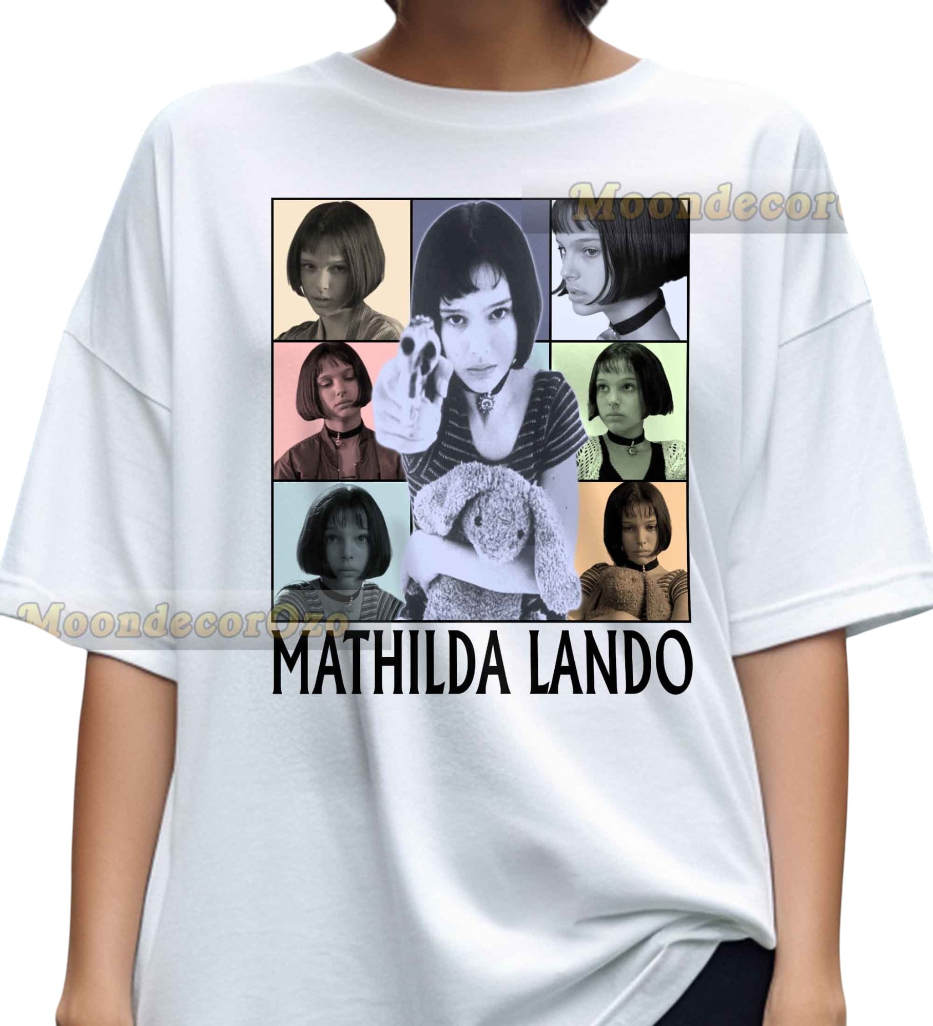 Mathilda Mutil Style TShirt, Movie Character, Gifts for her, Gifts for ...