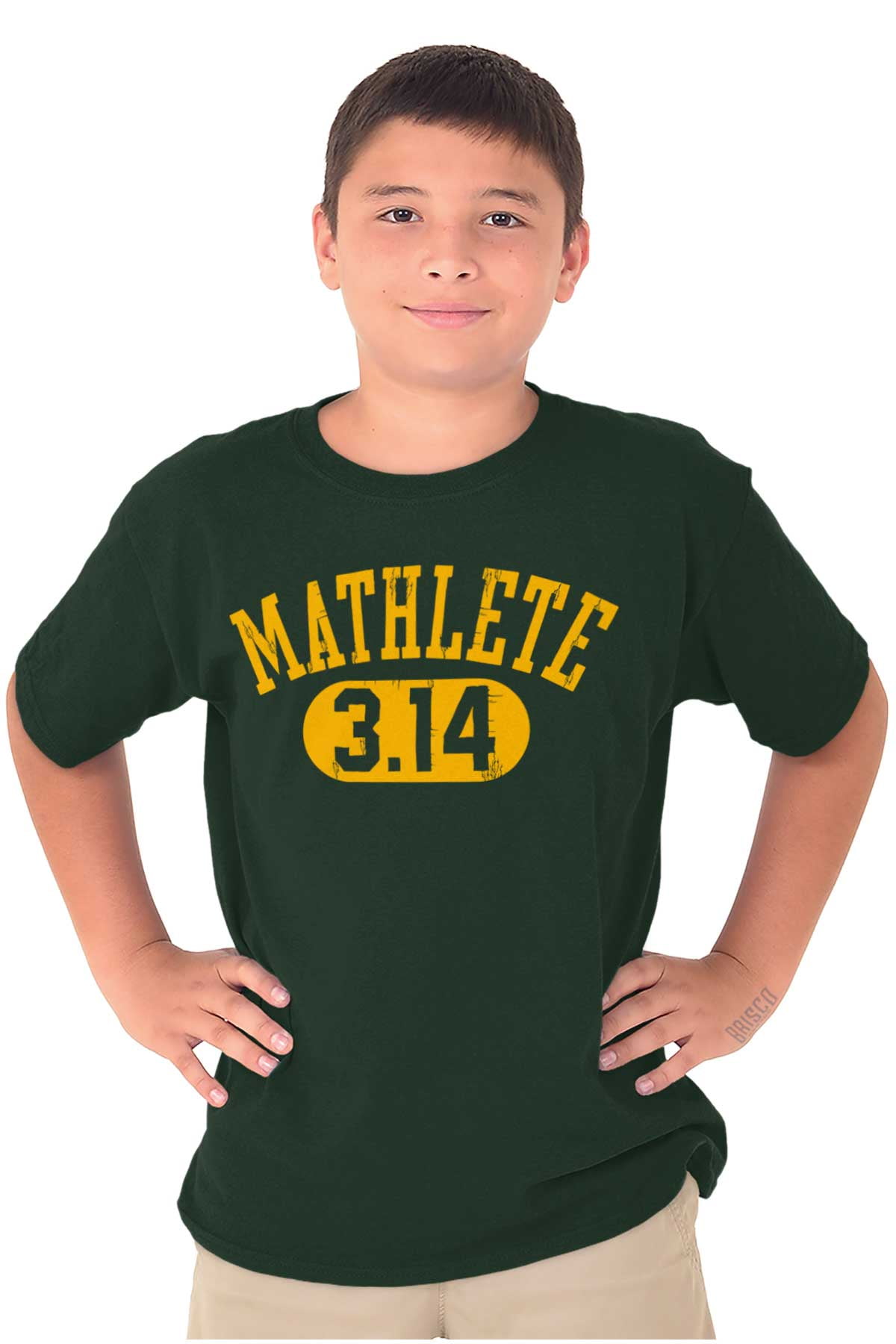 Mathlete Pi Math Student Teacher Crewneck T Shirts Boy Girl Teen Brisco ...
