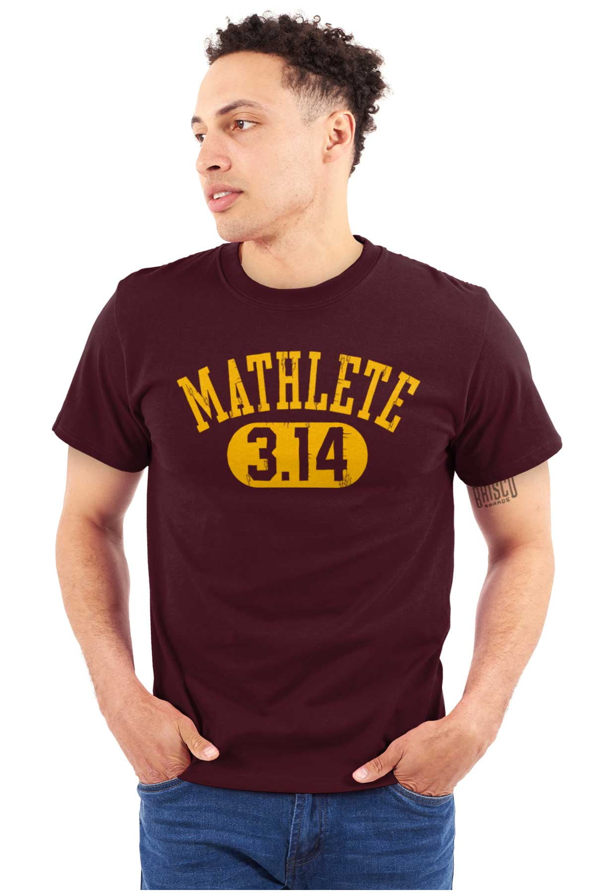 Mathlete Pi Math Student Teacher Men's Graphic T Shirt Tees Brisco ...