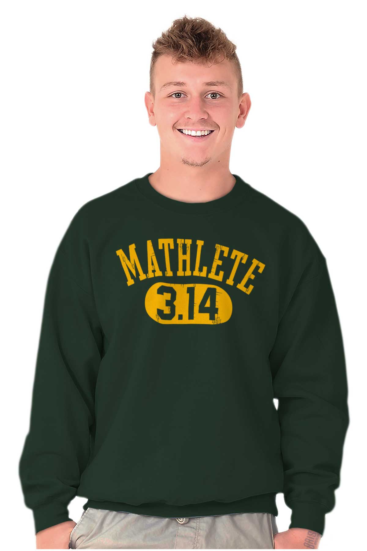 Mathlete Pi Math Student Teacher Sweatshirt for Men or Women Brisco ...