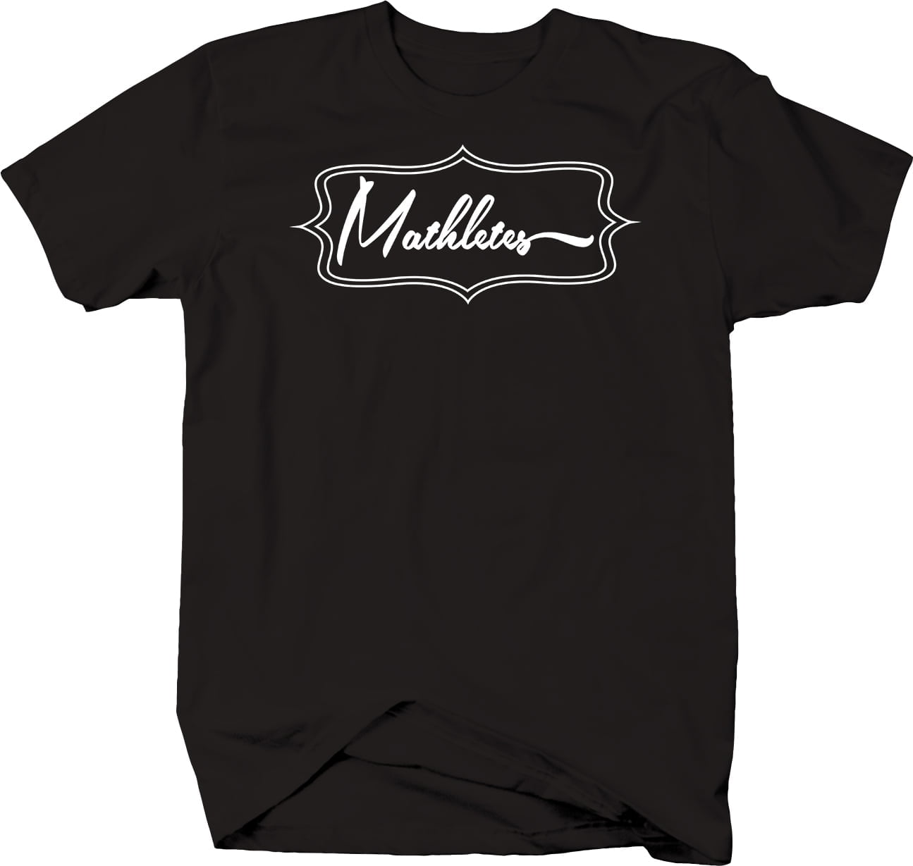 Mathletes Geometry Algebra Calculus Nerd Tshirt for Men Small Black ...