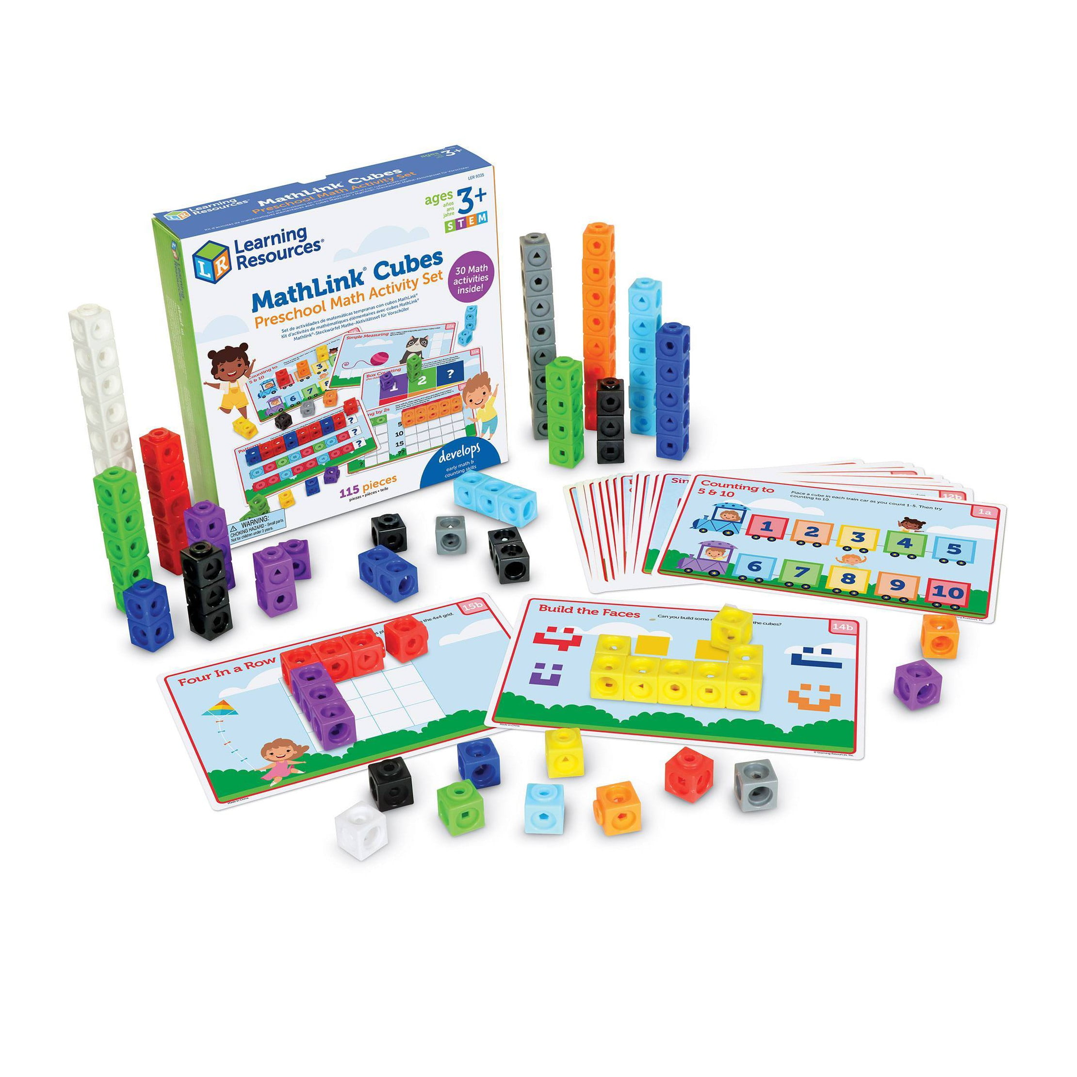 Mathlink Cube Activity Set - Preschool - Walmart.com
