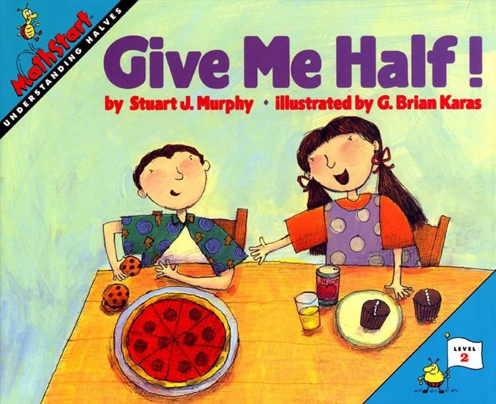 Mathstart 2 Give Me Half!, Book 1, (Paperback) - Walmart.com