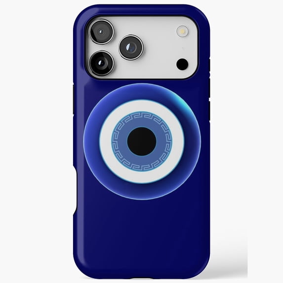 Mati Evil Eye Greek Key Blue Talisman Protective Pattern iPhone 11 12 ...