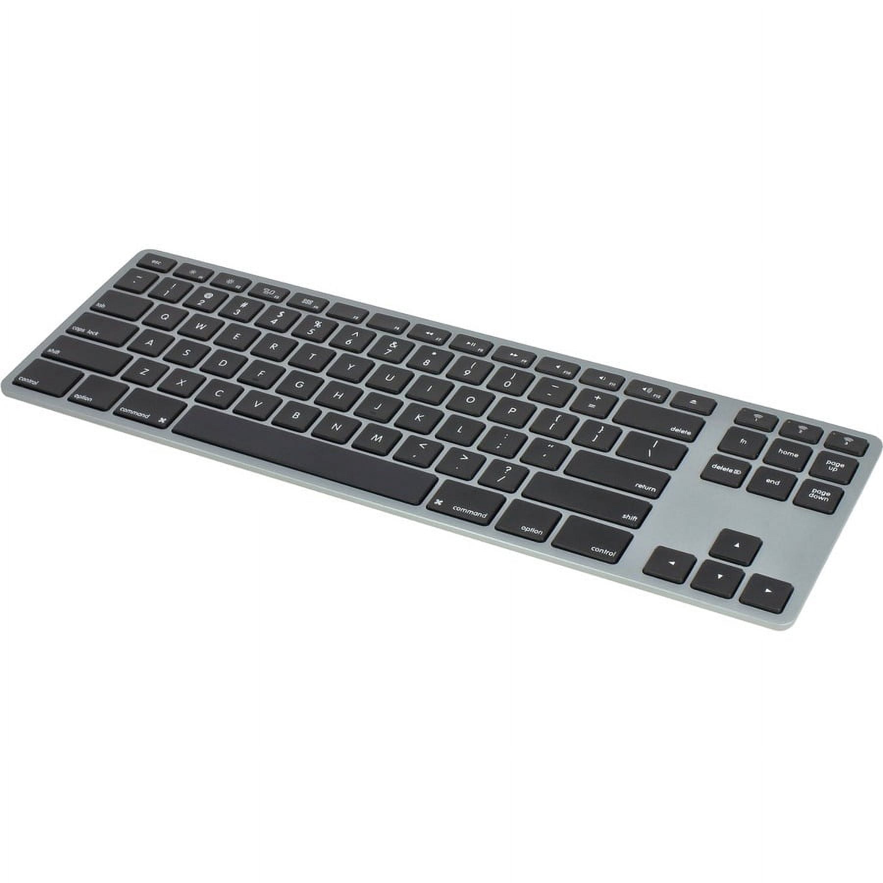 Matias Wireless Aluminum Tenkeyless Keyboard, Space Gray - Walmart.com