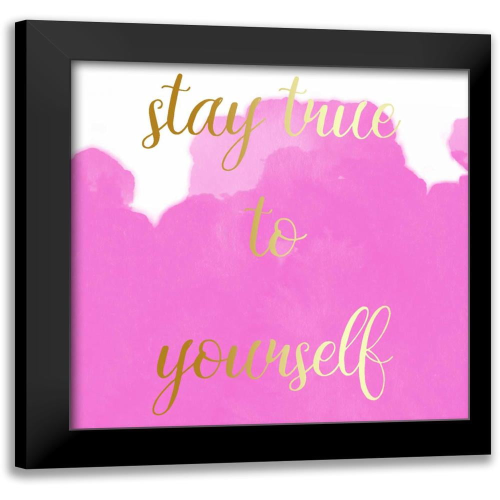 Matic,Jelena 12x12 Black Modern Framed Museum Art Print Titled - Stay ...