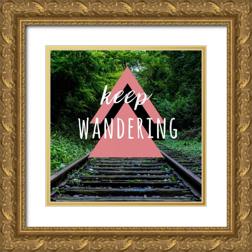 Matic,Jelena 12x12 Gold Ornate Wood Framed with Double Matting Museum Art Print Titled - Keep ...