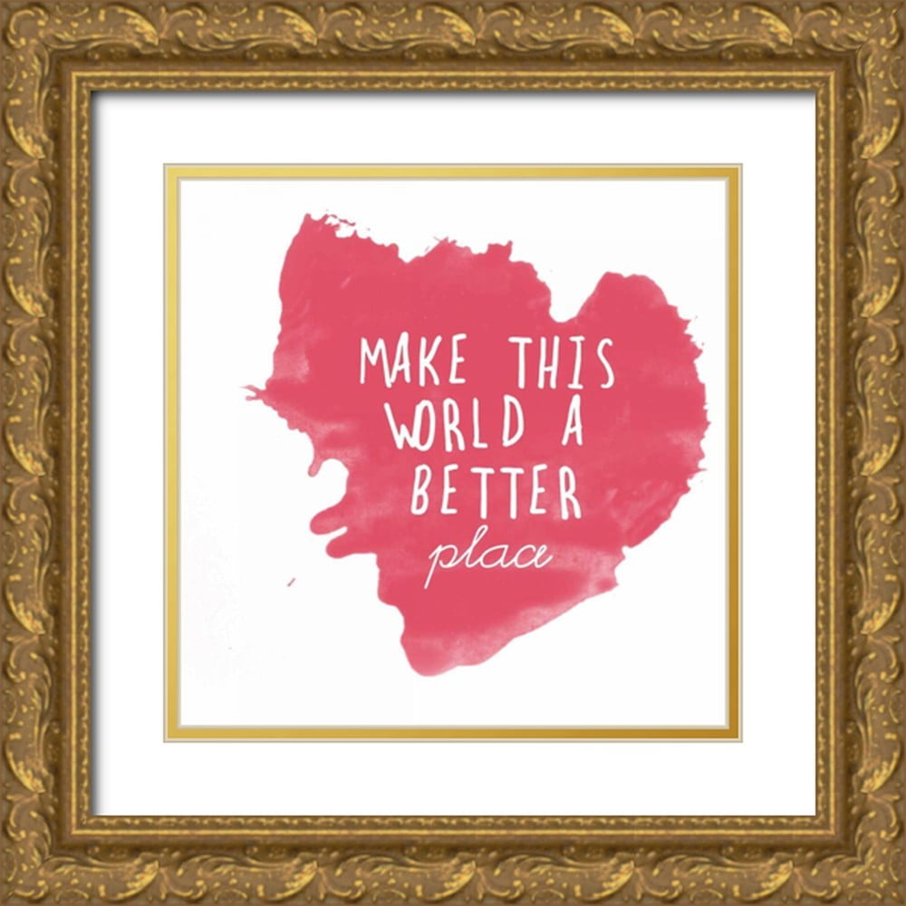 Matic, Jelena 12x12 Gold Ornate Wood Framed with Double Matting Museum ...