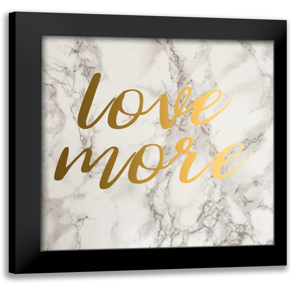 Matic,Jelena 15x15 Black Modern Framed Museum Art Print Titled - Love ...
