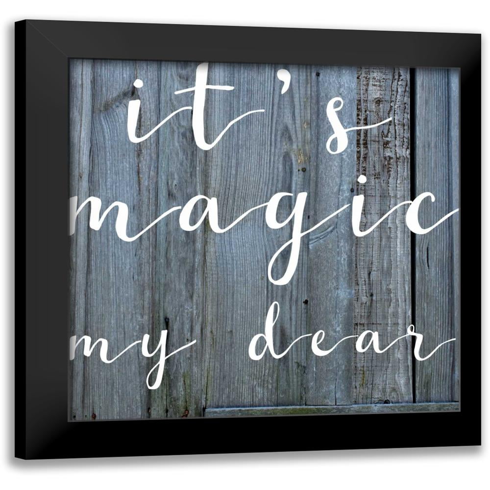 Matic,Jelena 20x20 Black Modern Framed Museum Art Print Titled - Its ...