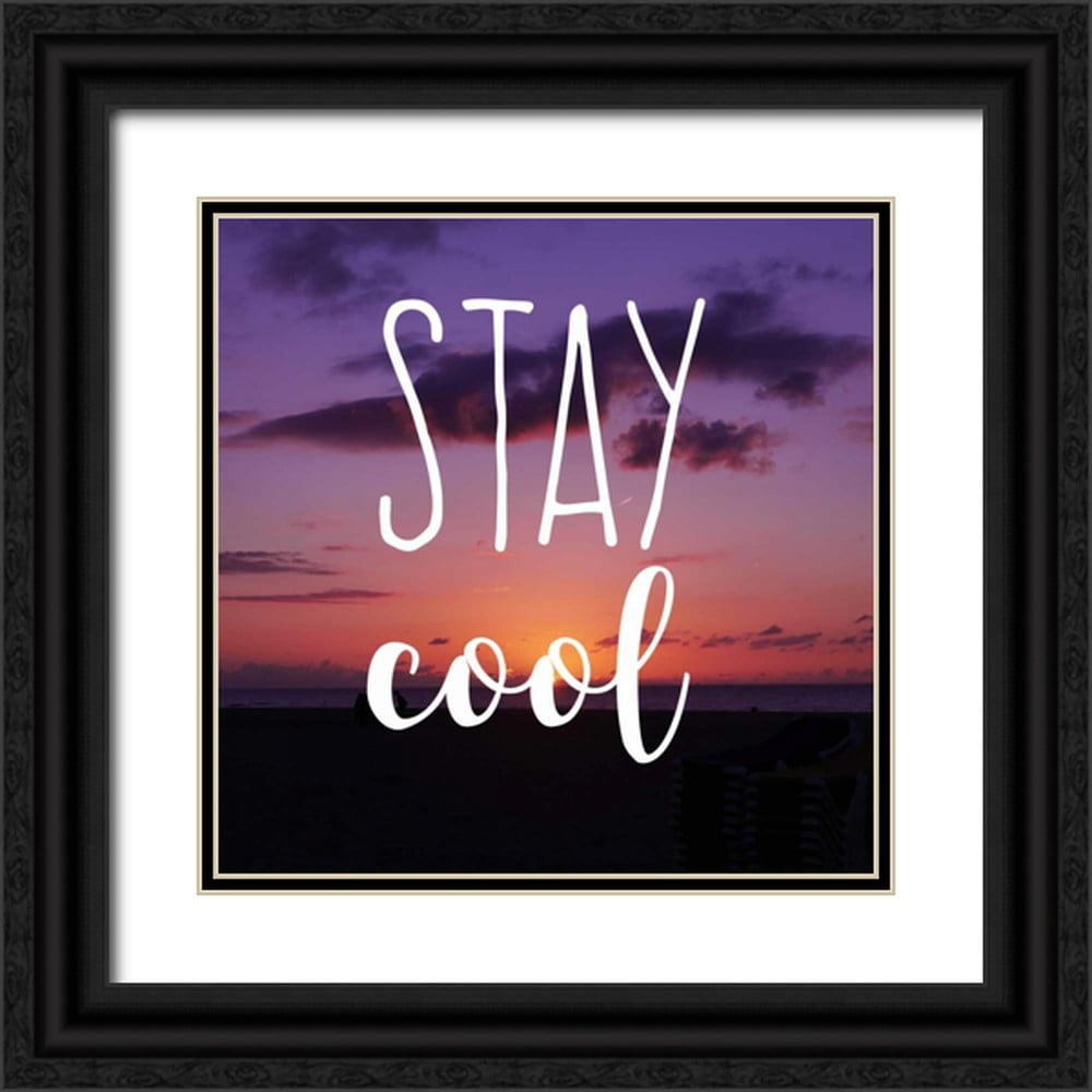 Matic,Jelena 20x20 Black Ornate Wood Framed with Double Matting Museum ...