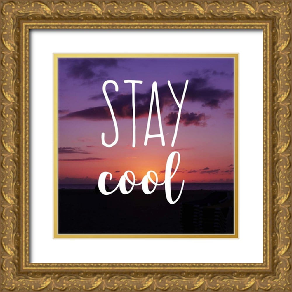 Matic,Jelena 20x20 Gold Ornate Wood Framed with Double Matting Museum ...