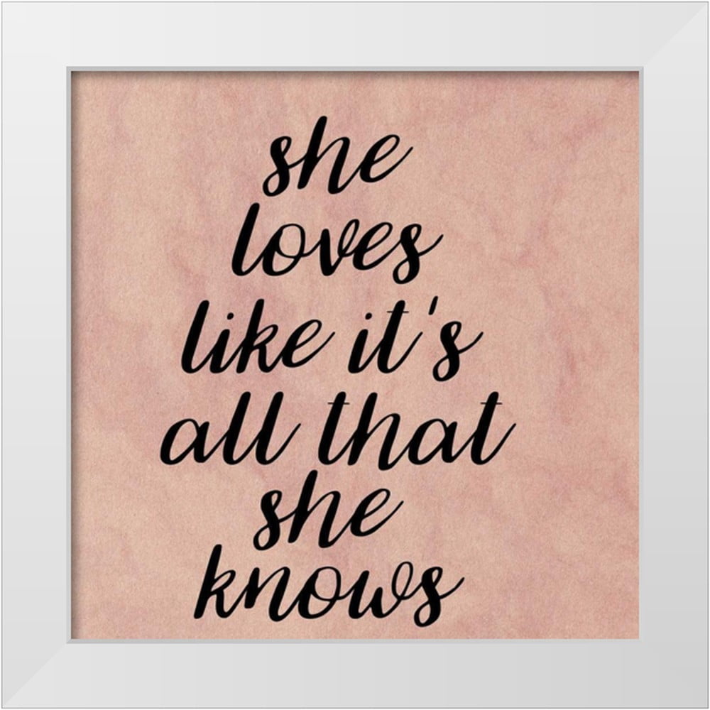 Matic,Jelena 20x20 White Modern Wood Framed Museum Art Print Titled ...