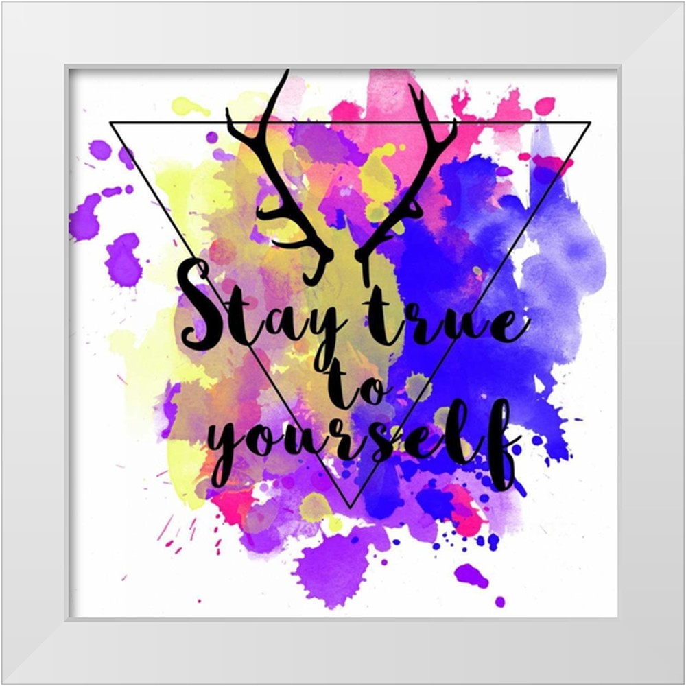 Matic,Jelena 20x20 White Modern Wood Framed Museum Art Print Titled ...