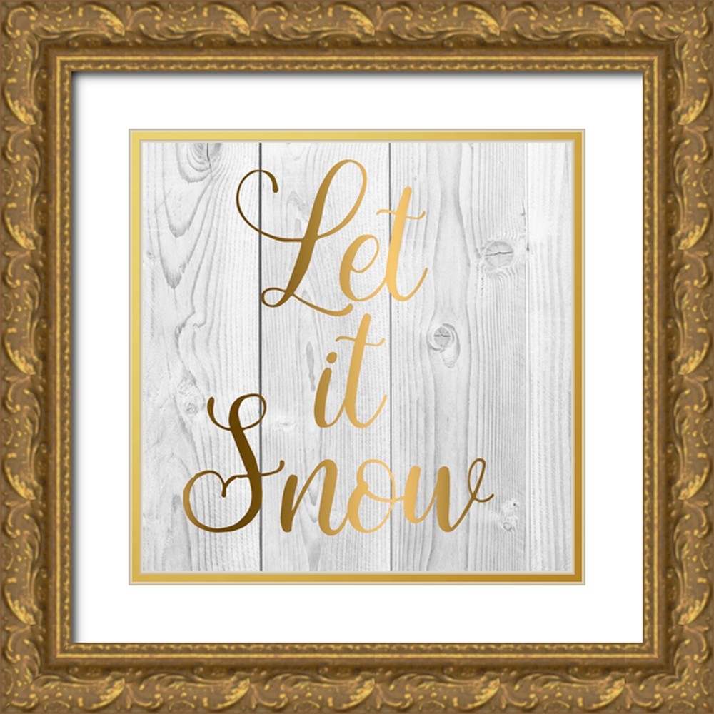 Matic, Jelena 26x26 Gold Ornate Wood Framed with Double Matting Museum ...