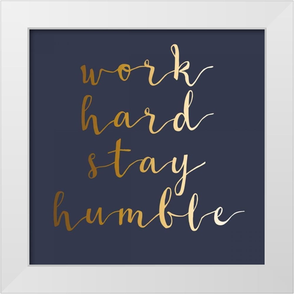 Matic,Jelena 26x26 White Modern Wood Framed Museum Art Print Titled ...