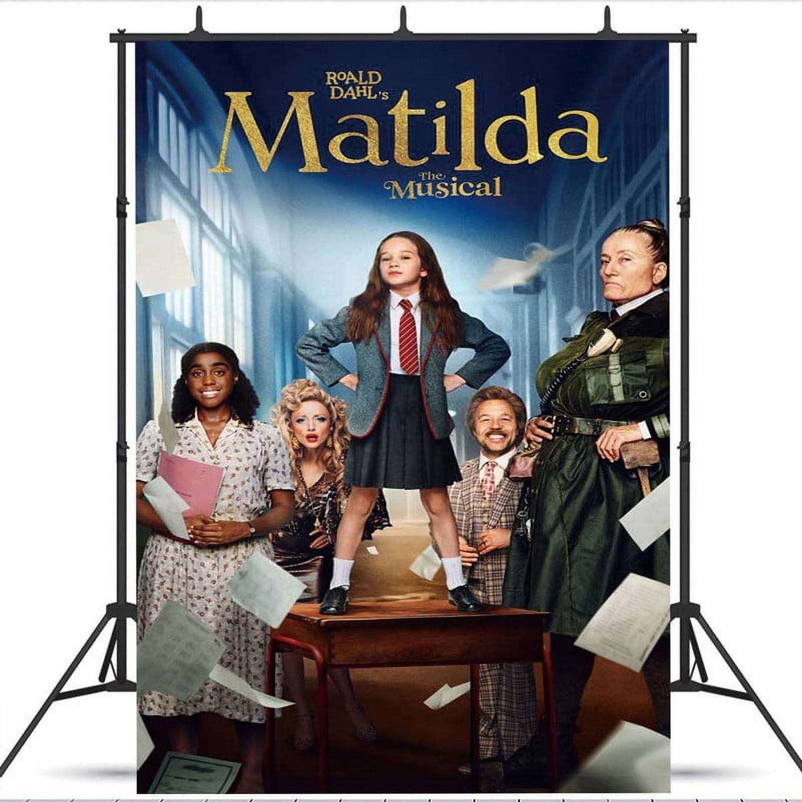 Matilda Birthday Party Supplies Banner Backdrop Background Taspestry ...