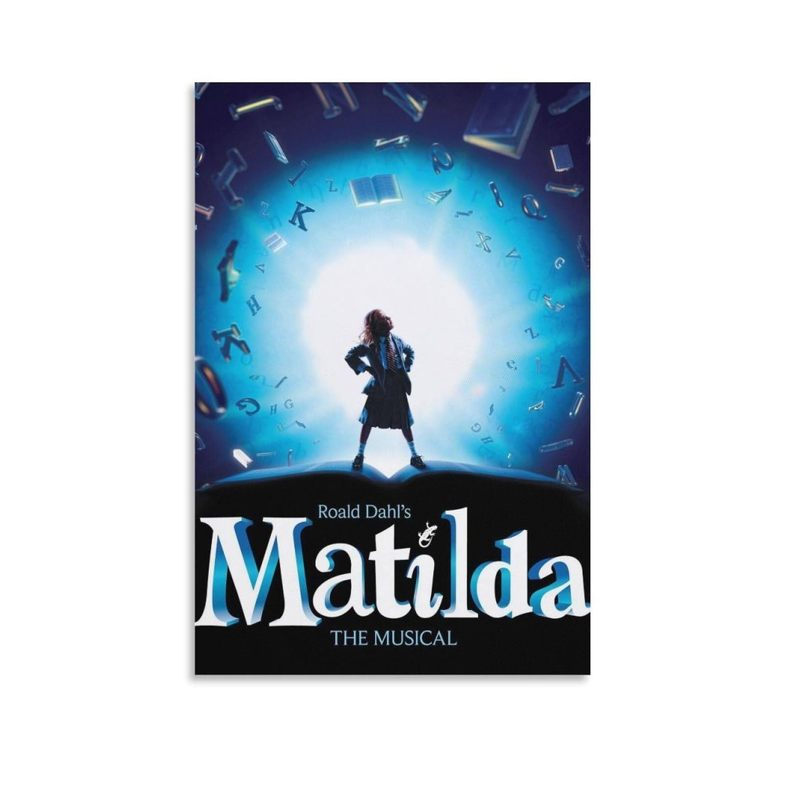 Matilda The Musical Movie Poster Canvas Art Poster And Wall Art Picture ...