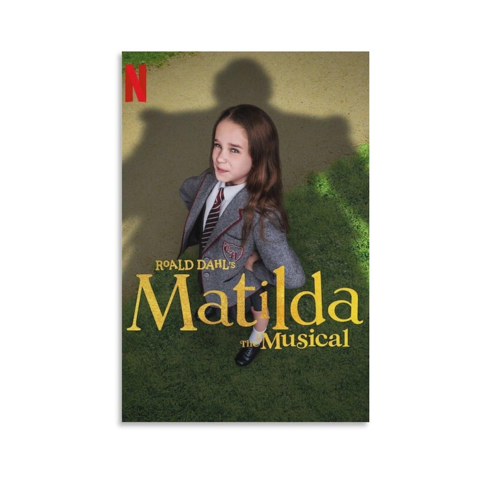 Matilda The Musical Movie Poster Canvas Art Poster And Wall Art Picture ...