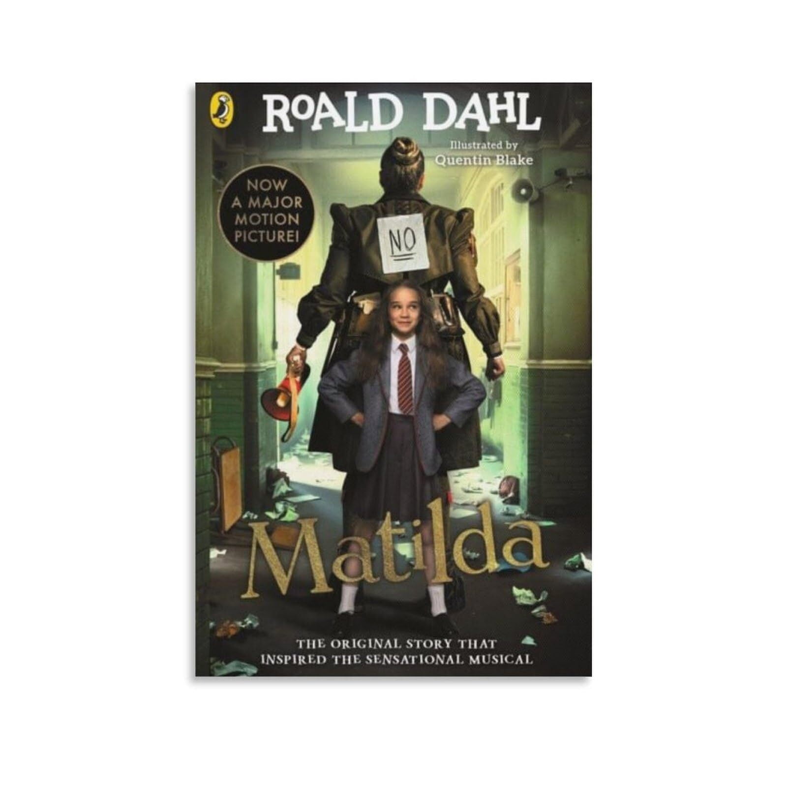 Matilda The Musical Movie Poster Canvas Art Poster And Wall Art Picture ...