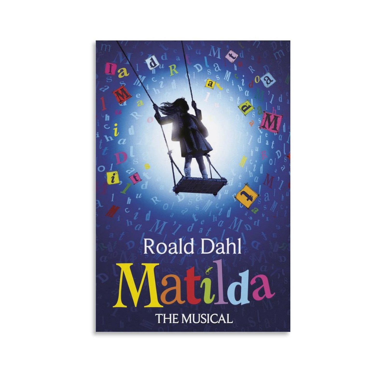 Matilda The Musical Movie Poster Picture Print Wall Art Poster Painting ...