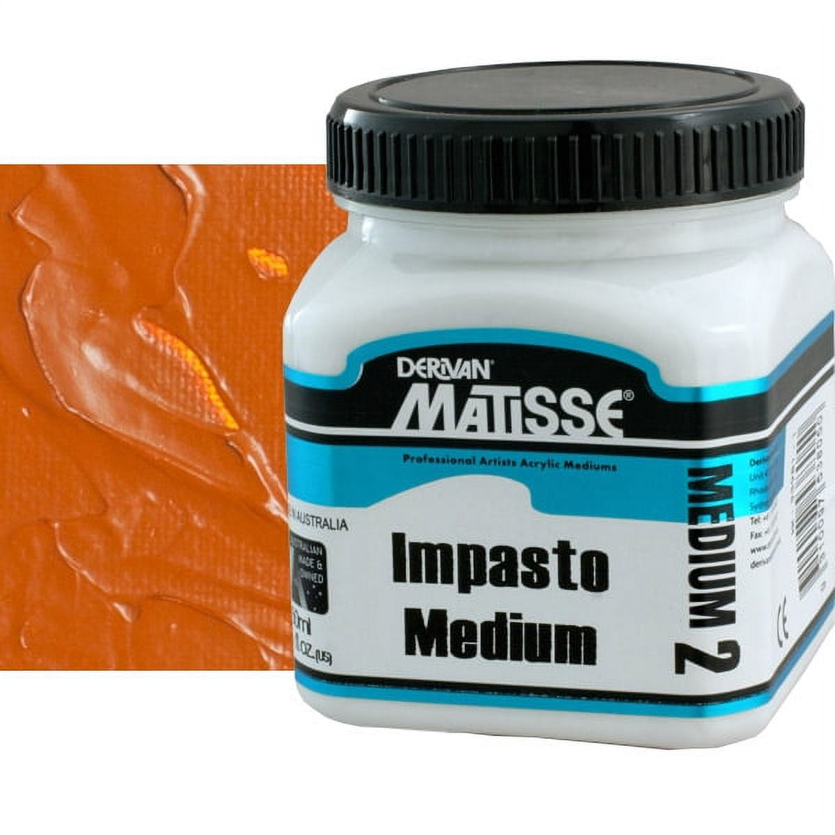 Matisse Full-Bodied Acrylic Impasto Medium - Texture Paste and Modeling Compound - 250 ml ...