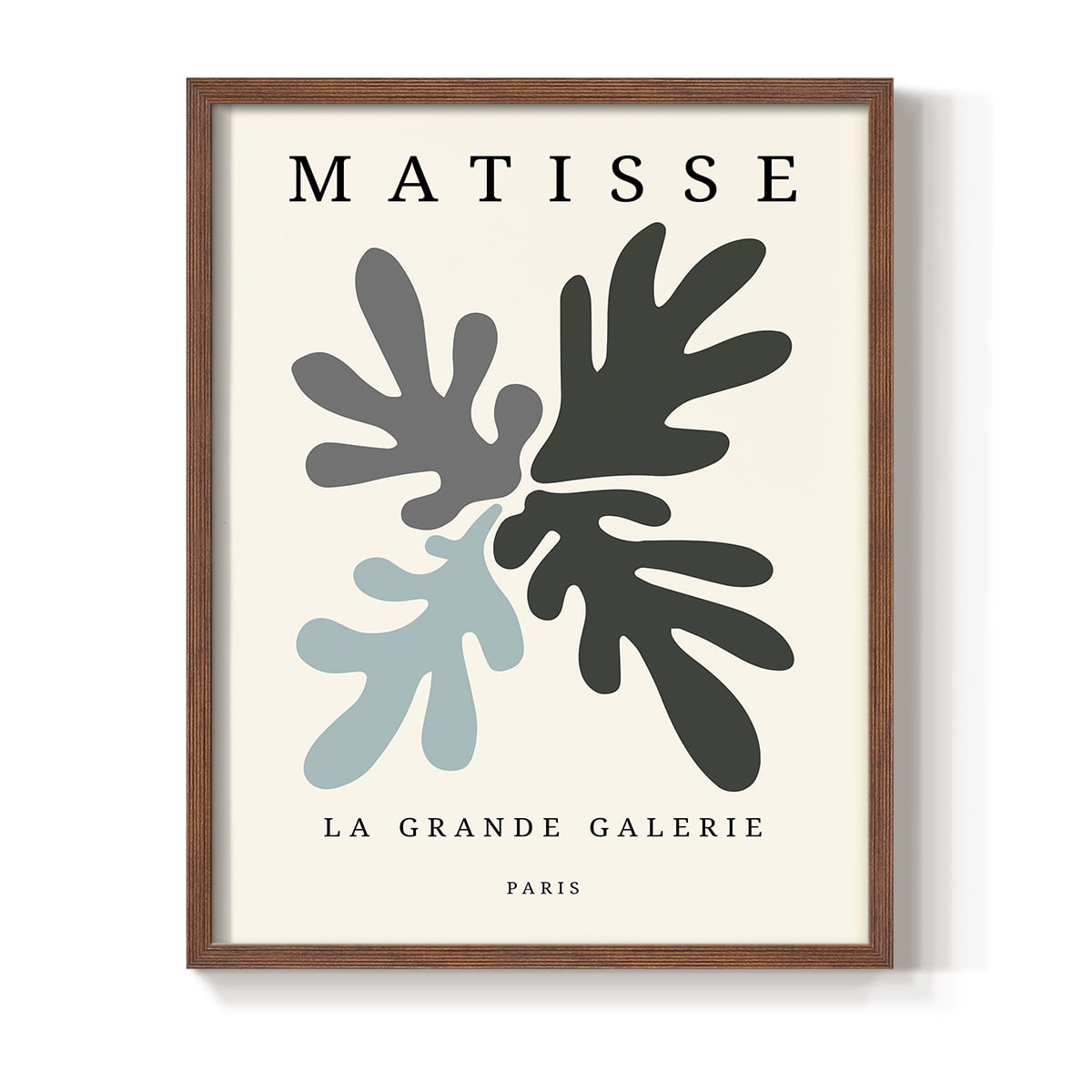 Matisse CCCLXXXIII in Brown Solid Wood 8 x 10 Framed Print - Walmart.com