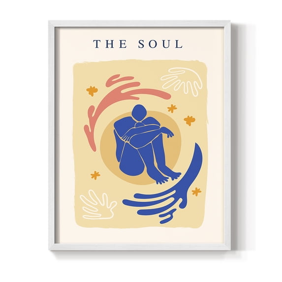 Matisse CCCXII in White Solid Wood 11 x 14 Framed Print - Walmart.com