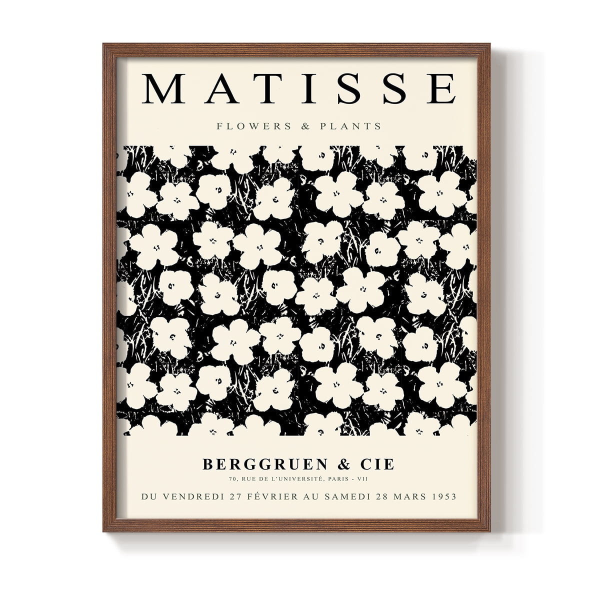 Matisse CCV in Solid Wood 11 x 14 Framed Print - Walmart.com
