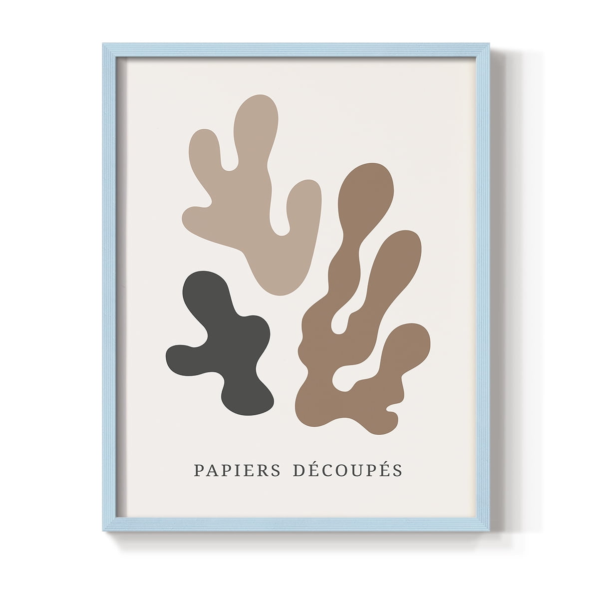 Matisse CDIV in Blue Solid Wood Framed Print No Nail Hanging - Walmart.com