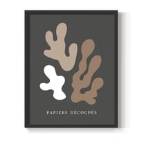 Matisse CDXIII in Black Solid Wood Framed Print No Nail Hanging ...