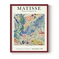 Matisse CLXXVI Framed Print in Red Solid Wood 22 x 28 Framed Print ...