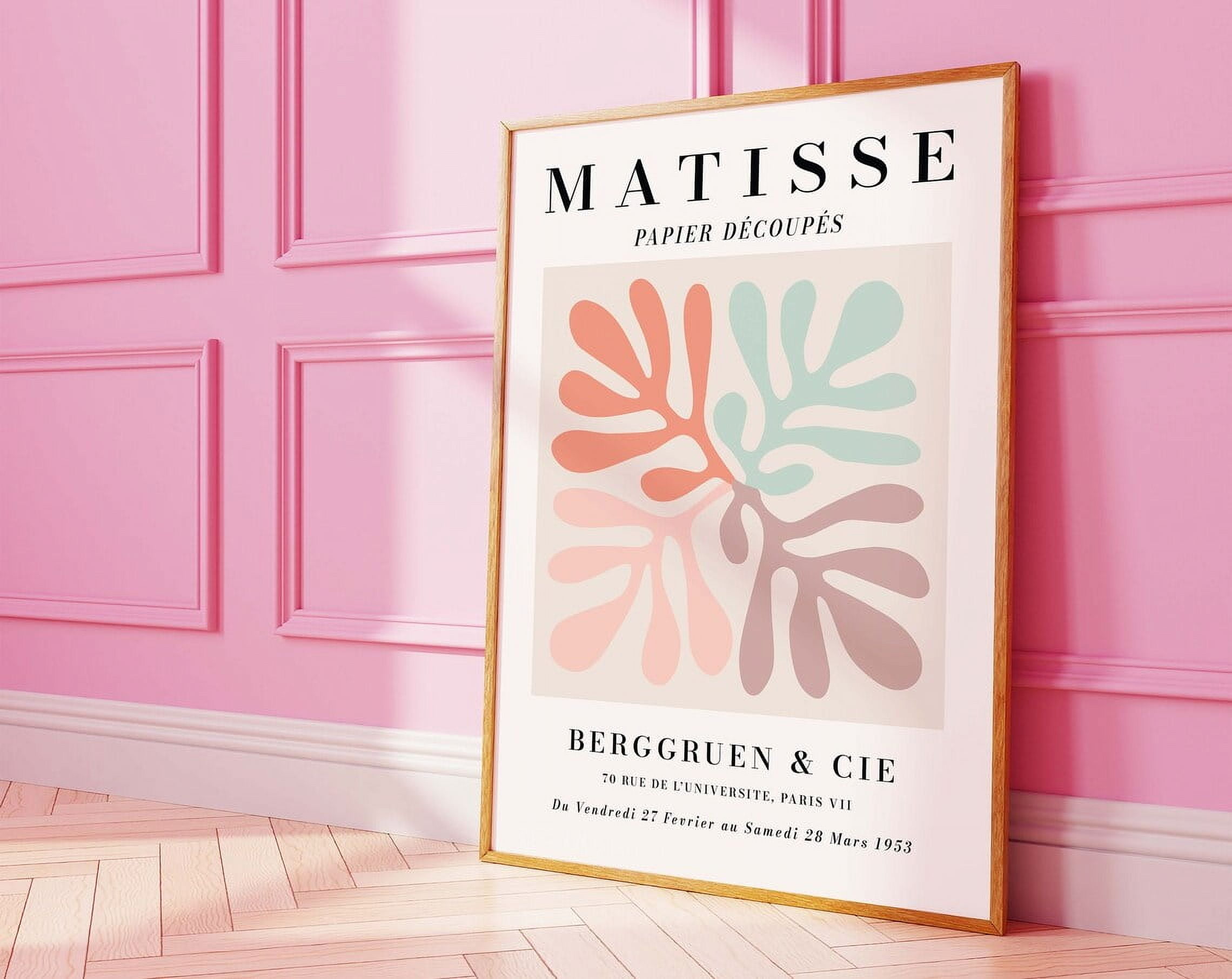 Matisse Exhibition Print, Art, Paper Cut-Outs French Abstract Art ...