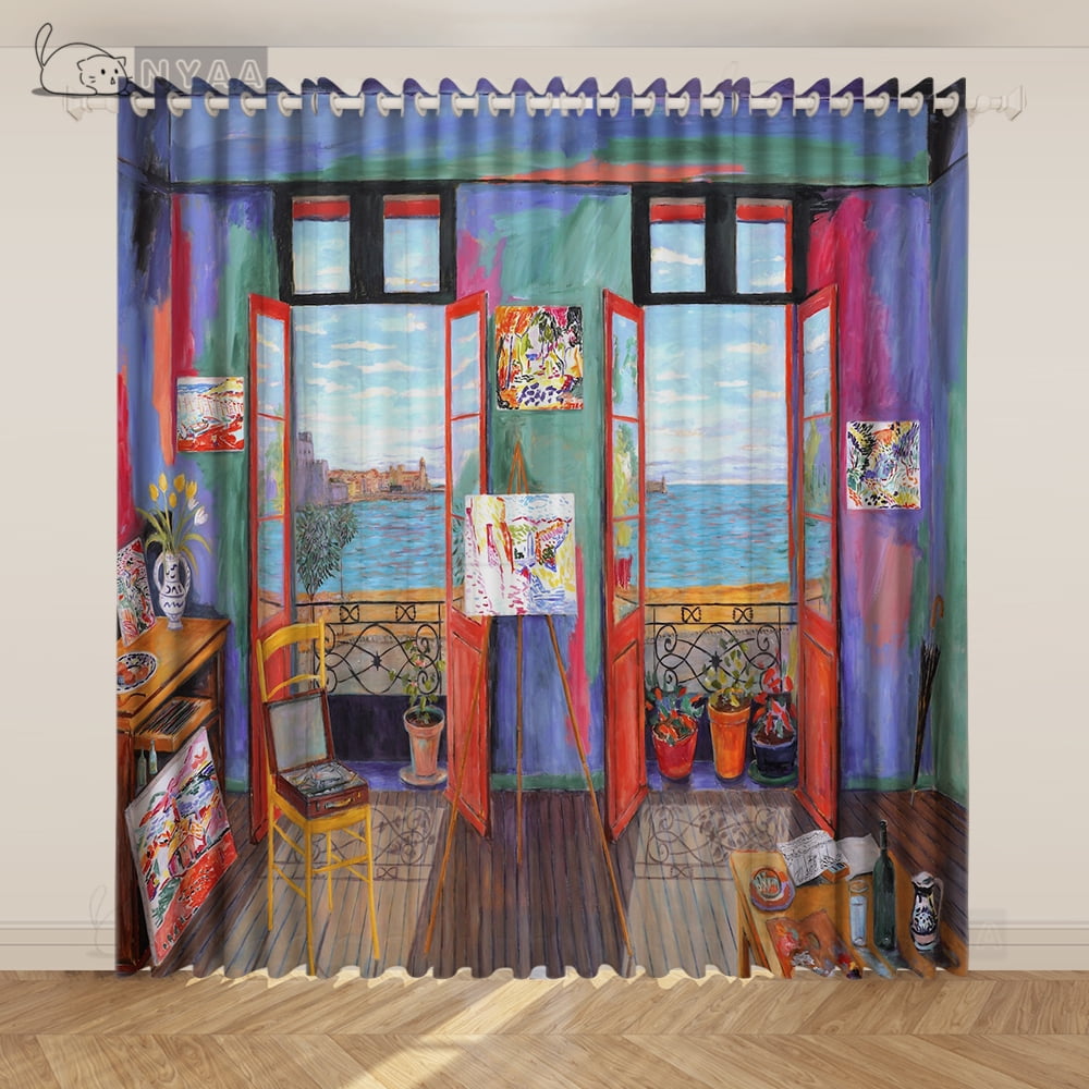 Matisse Fauvism Niche Oil Painting Curtain Pastoral Abstract Famous ...