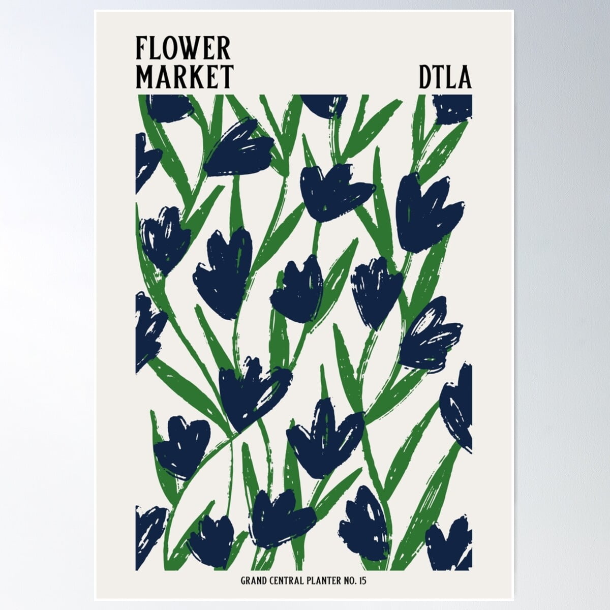Matisse Flower Market Print-Grand Central Dtla Planter No. 15 By Bossy ...
