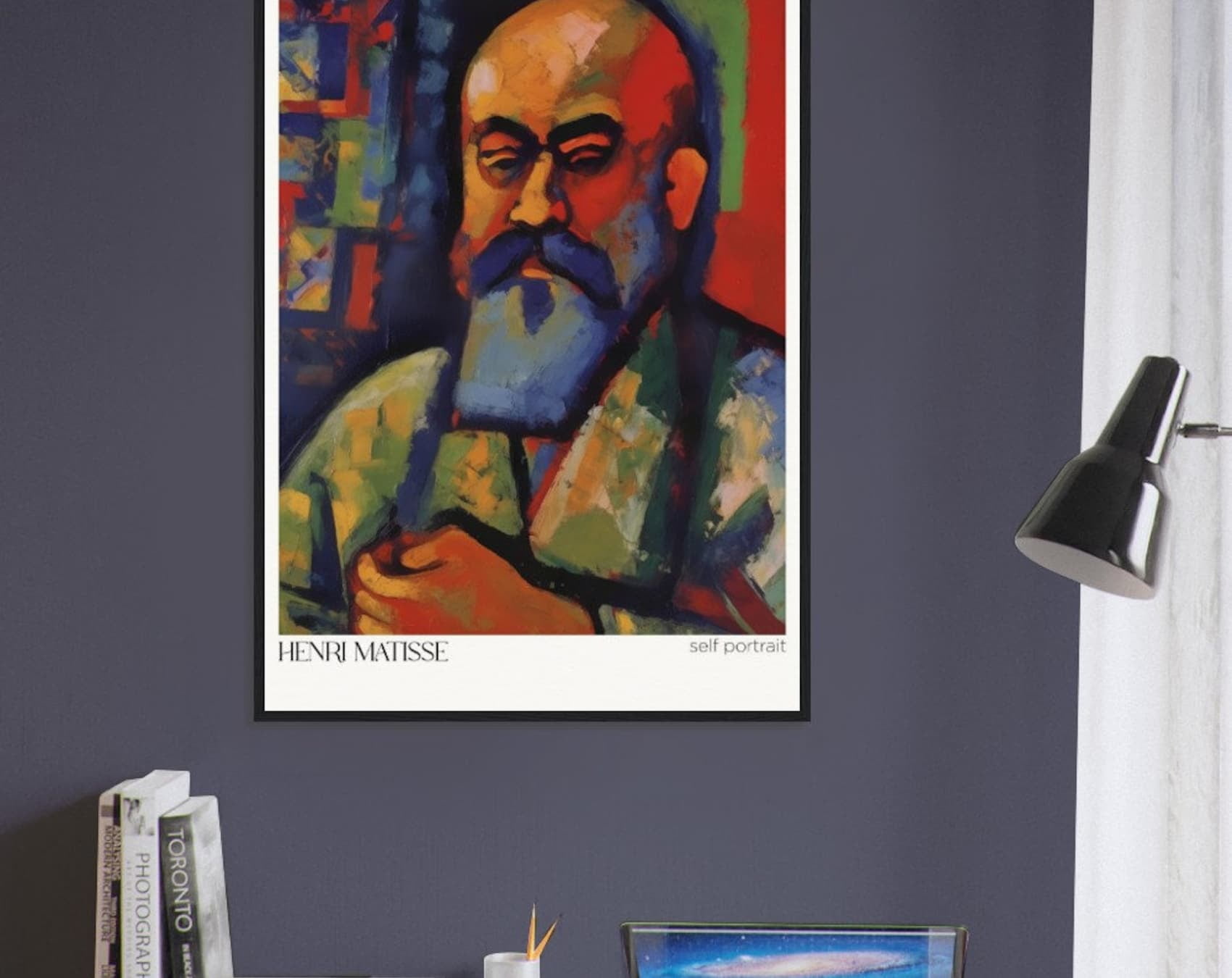 Matisse Framed Portrait Poster Print Exhibition Poster Fauvism Gallery ...
