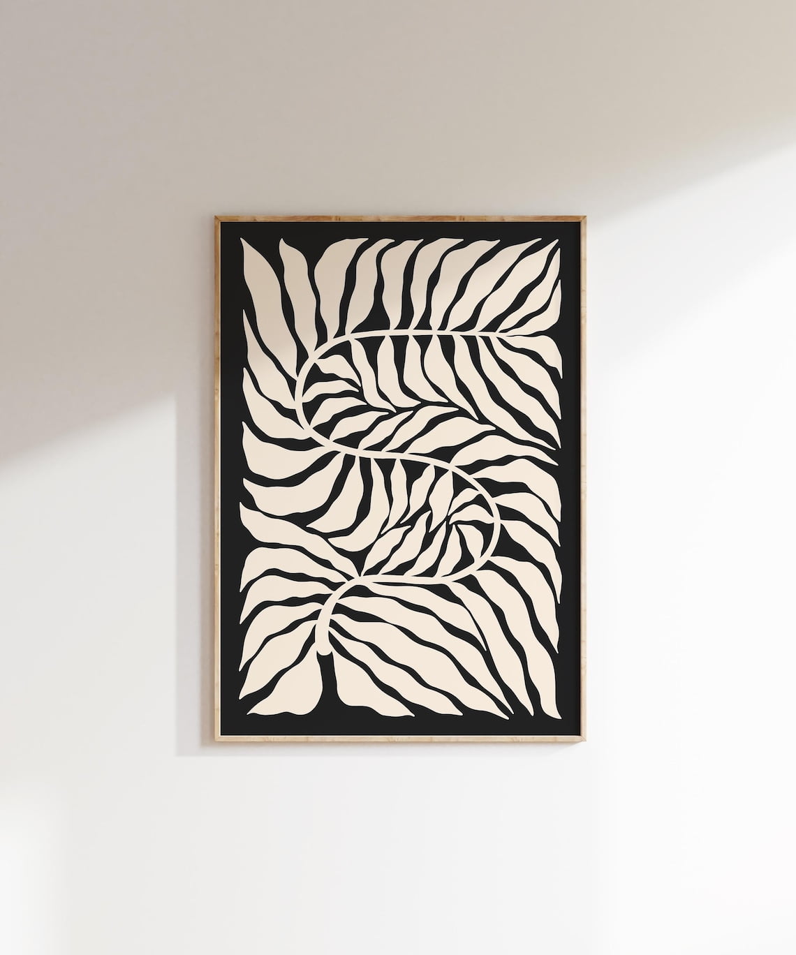 Matisse-Inspired Botanical Branch Art Print, Retro Abstract Print ...